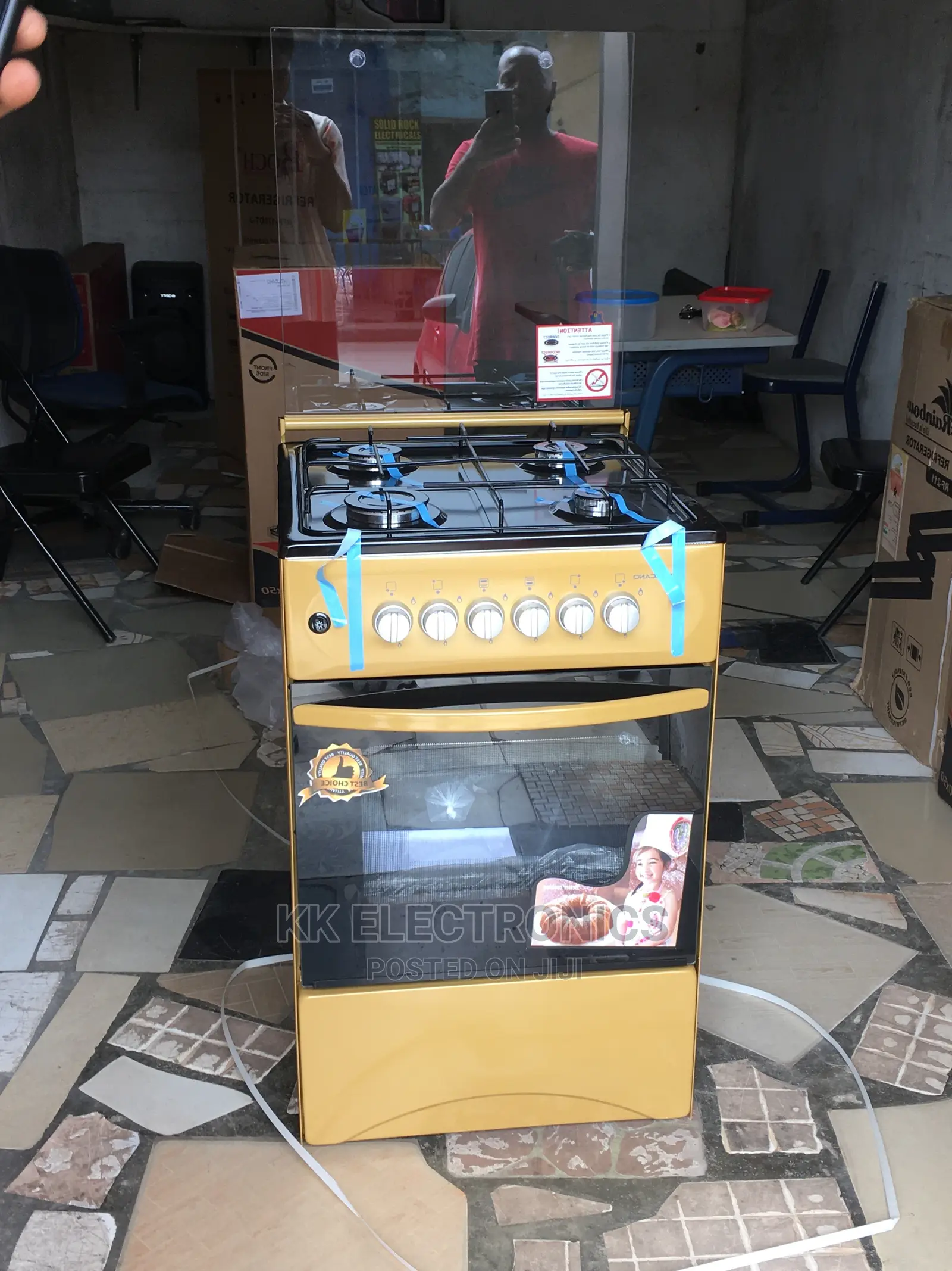 Volcano Stove 4 Gas Cooker in Accra Metropolitan - Kitchen Appliances ...