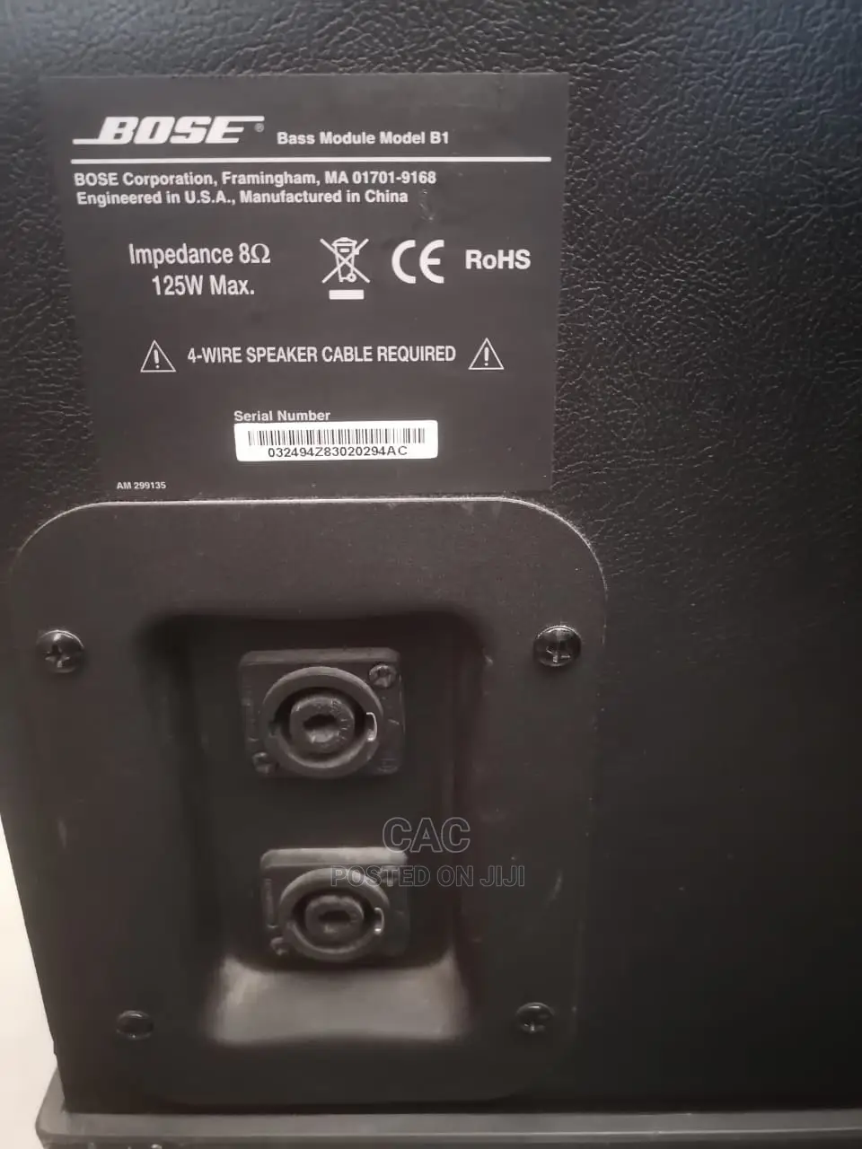 Bose B1 Bass Modules and Bose Panaray MA 12 Line Arrays in Pokuase ...