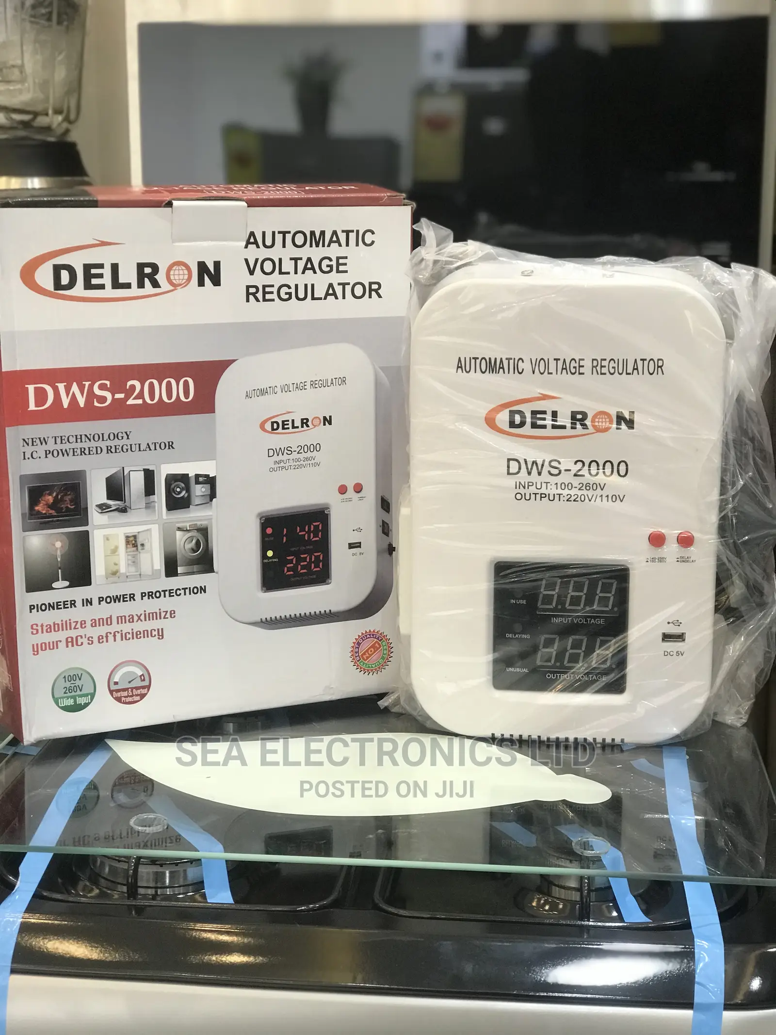 Delron Wall Mounted DWS-2000 Digital Automatic Voltage in Adabraka ...