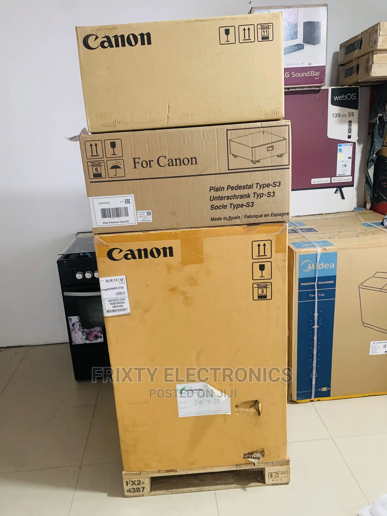 CANON Copier Irc2730-Print, Scan,Copy/A3/30ppm/Cexv-63/Bla. in Accra ...