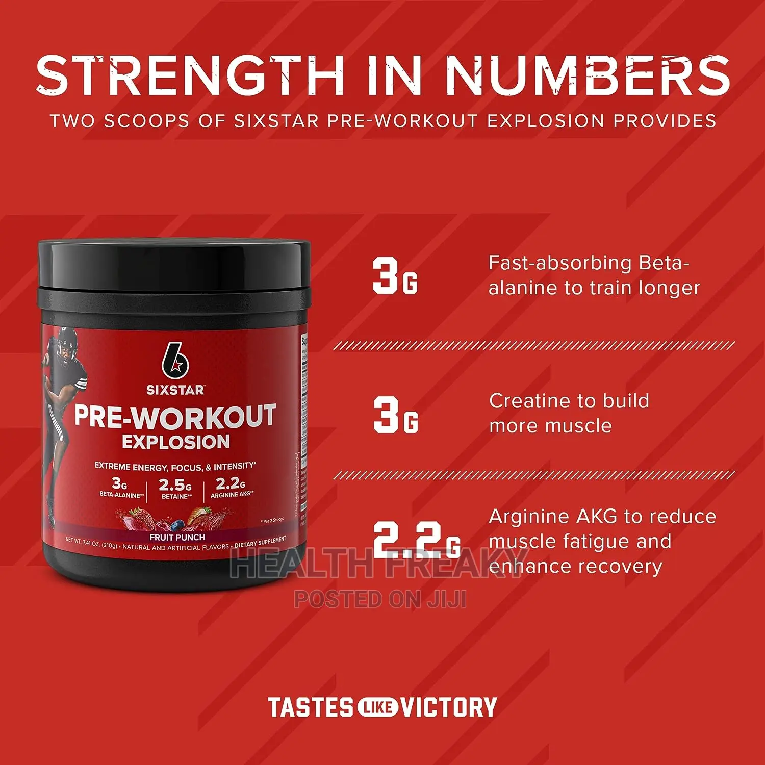 Preworkout Explosion Energy Performance Muscle Builder in Accra ...
