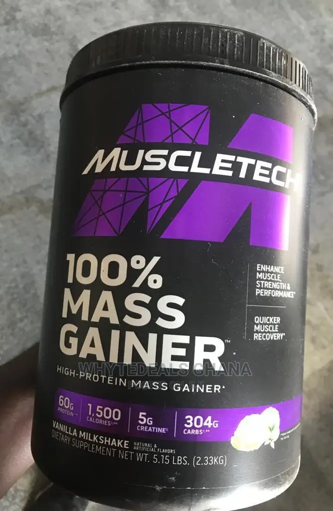 Muscletech 100% Mass Gainer PROTEIN- MUSCLE GROWTH ENERGY in Kumasi ...