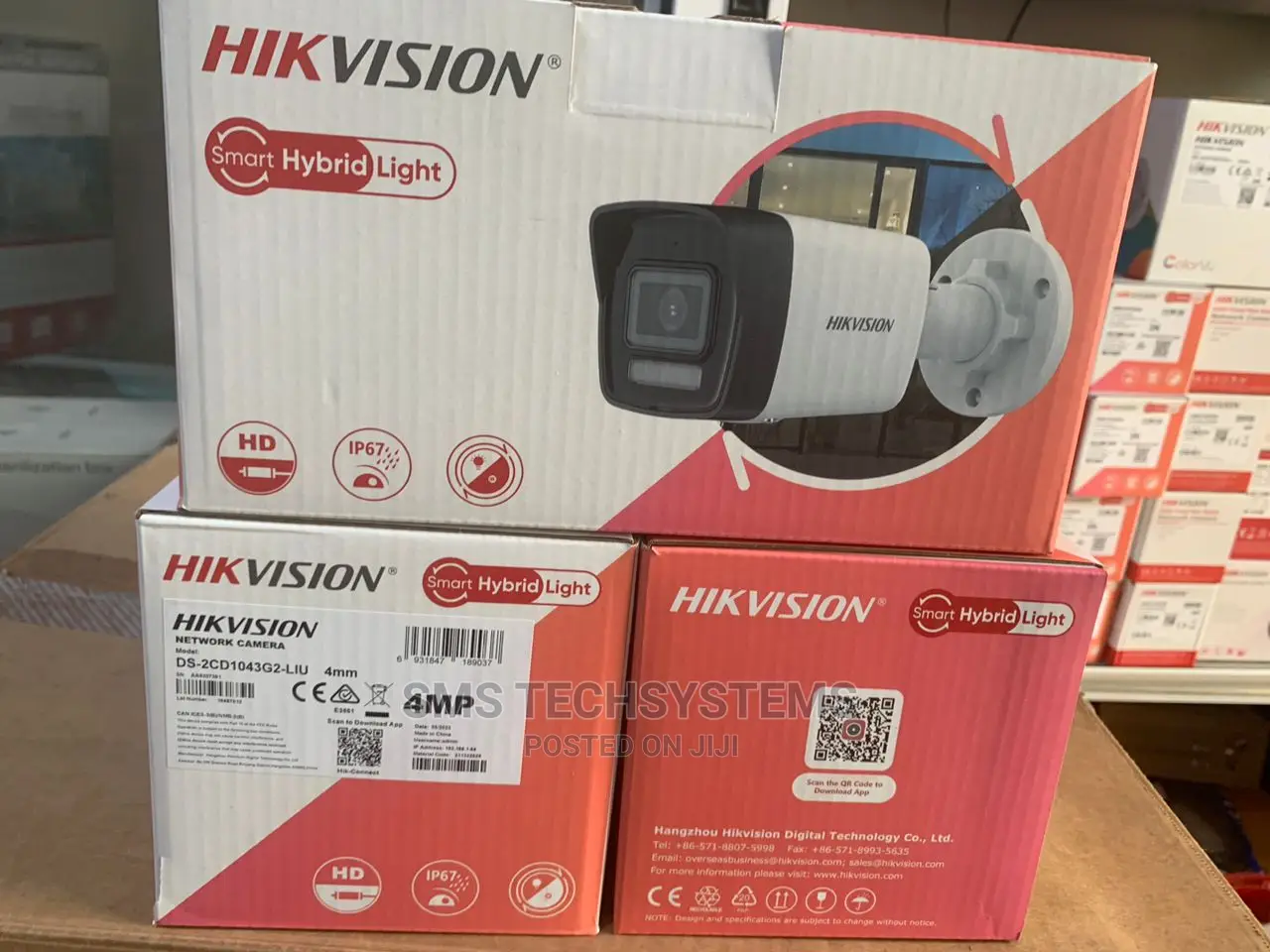 4 Mp Smart Hybrid Light Fixed Bullet Network Camera in Bubuashie - Security & Surveillance, Sms ...