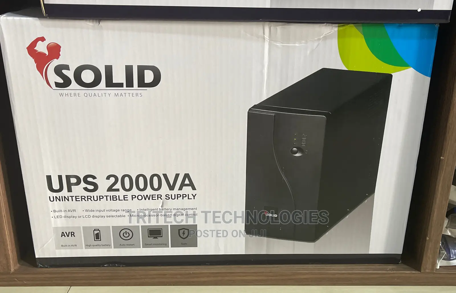 SOLID UPS 2000VA (Automatic Voltage Regulator) Built in AVR in Lapaz ...