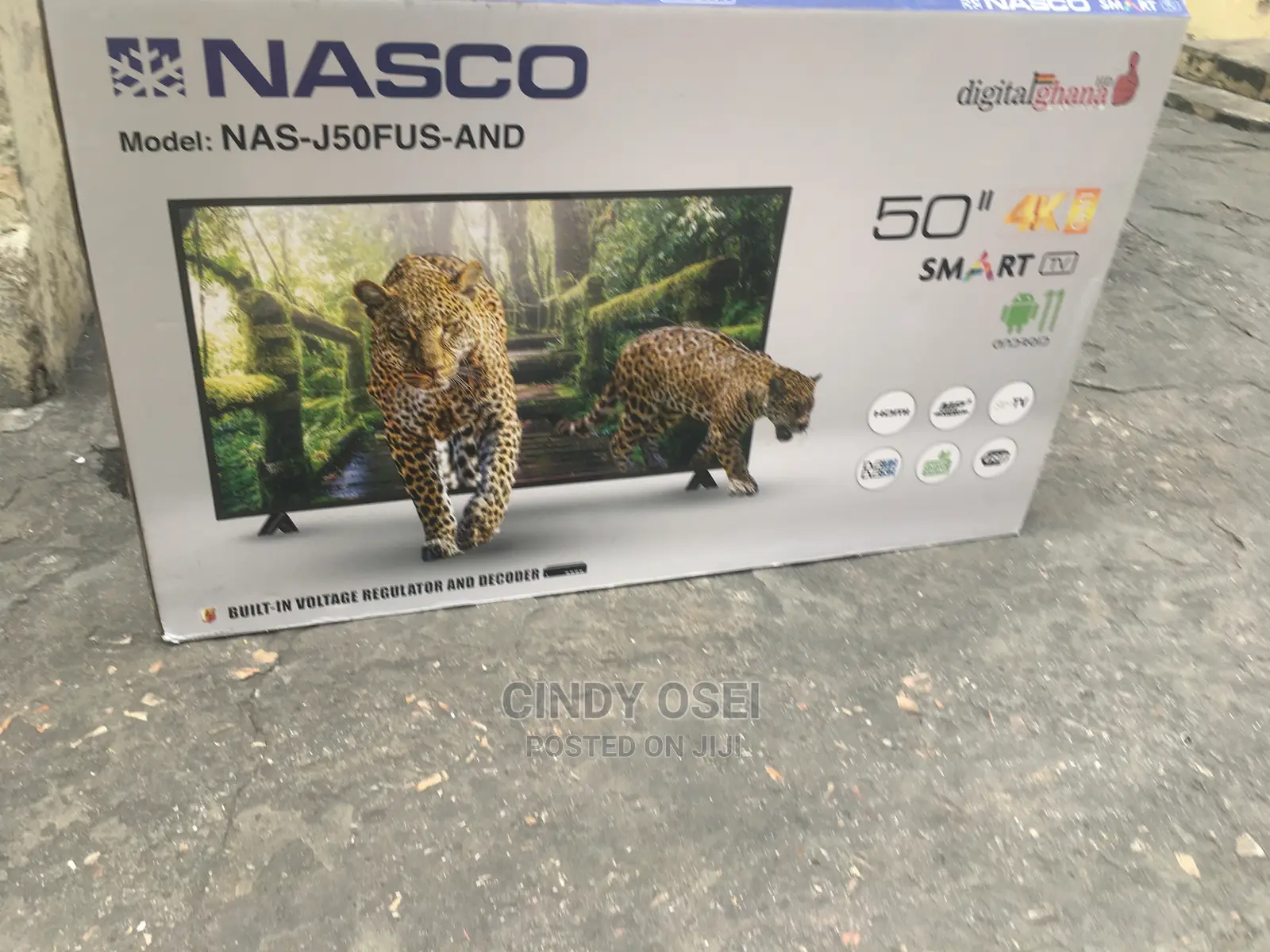 Best Model of Nasco 50 Smart Android UHD Tv in Adabraka - TV & DVD ...
