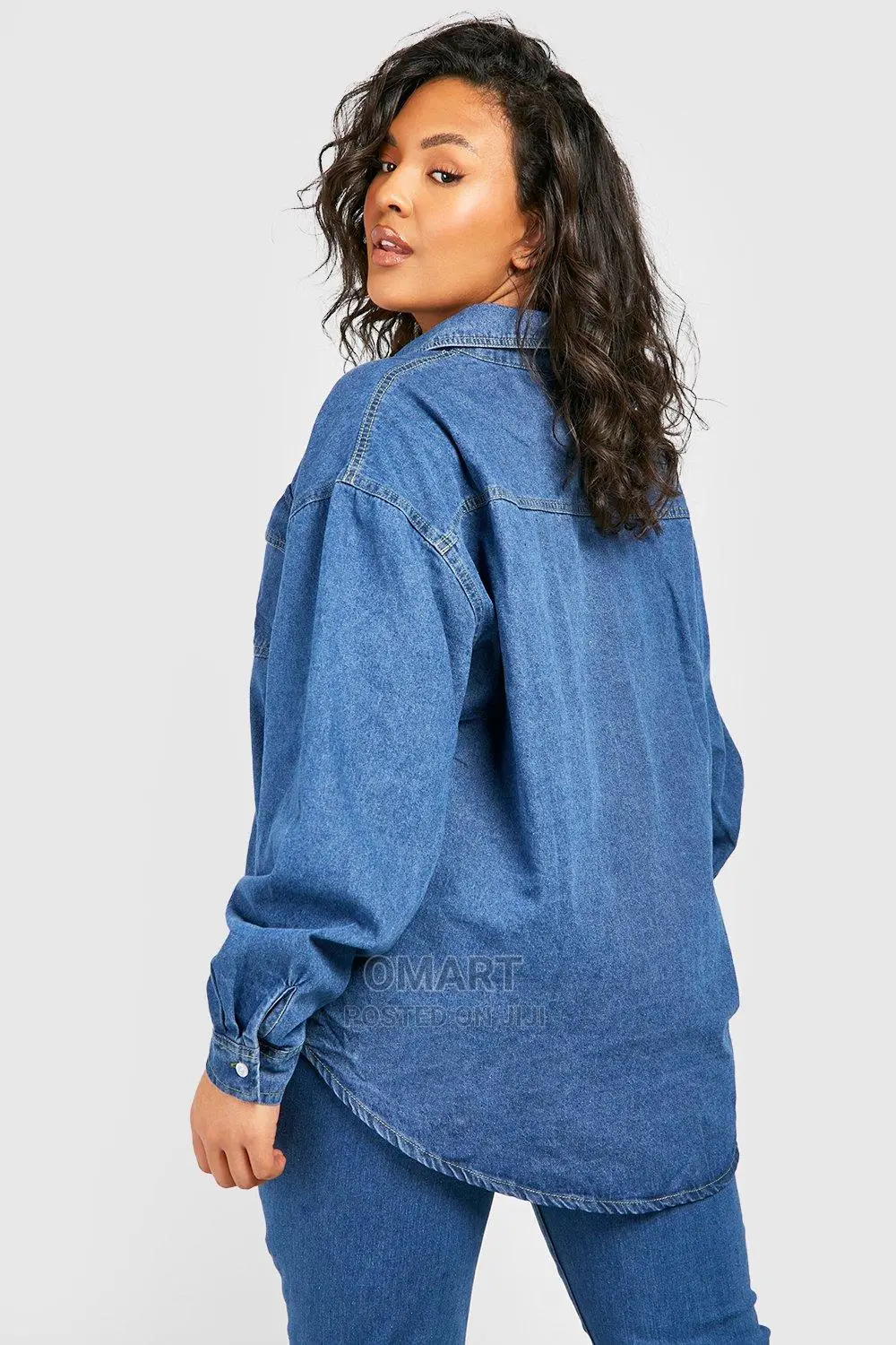 Original Boohoo Plus Oversized Denim Shirt in Accra Metropolitan ...