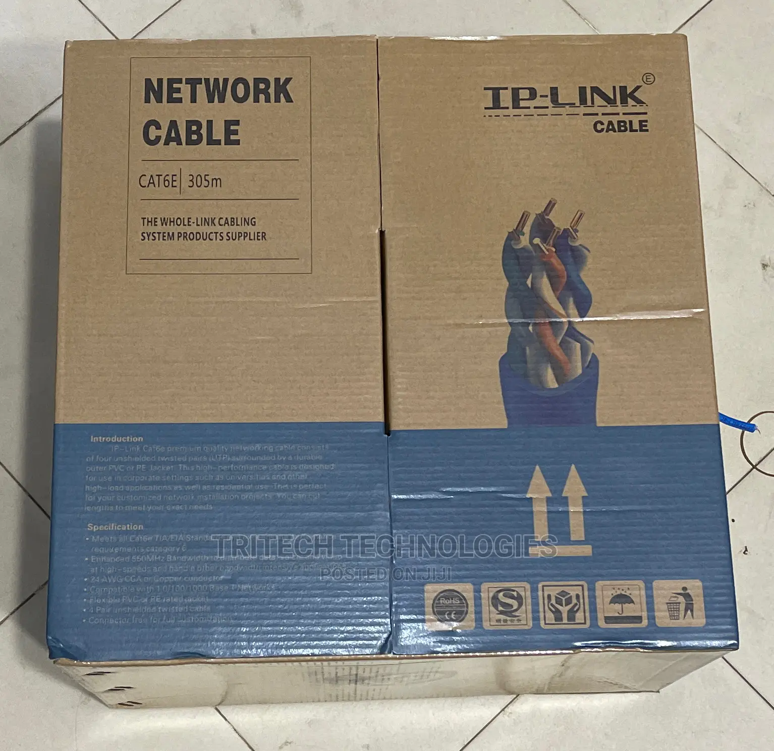 Tp-Link Cat6 Cable 305M in Lapaz - Networking Products, Tritech ...