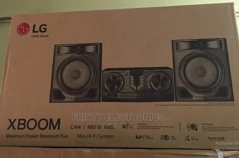 LG Xboom Cj44 480watts Bluetooth,Cd,Fm,2 Usb Sound System in Accra ...