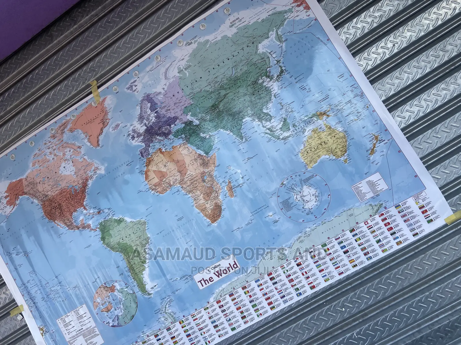 Original World Map Calendar for Offices and Schools in Dansoman - Arts ...