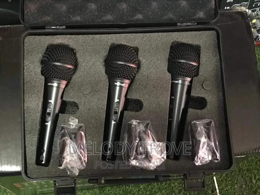 Behringer 3-Set Handheld Microphone (Ultravoice XM1800S) in Accra ...