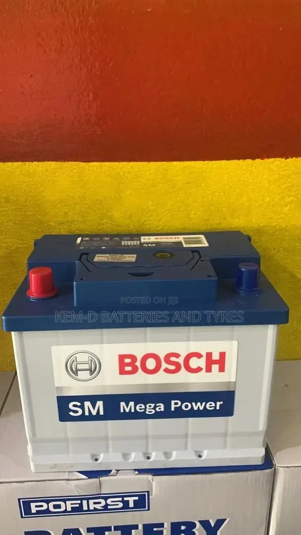 13 Plates Bosch Battery - 55ah 12v- Free Delivery in Lapaz - Vehicle ...