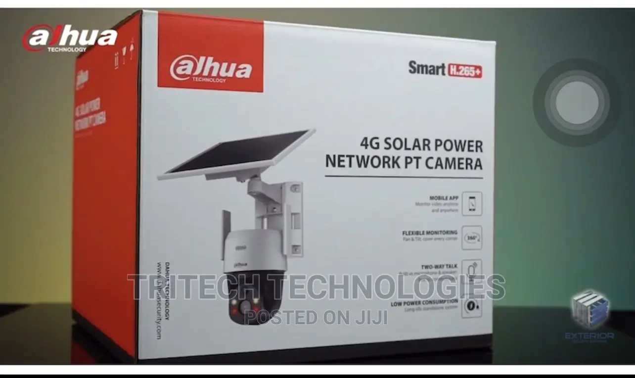 DAHUA 4MP 4G Solar Power Network PTZ Camera in Lapaz - Security ...