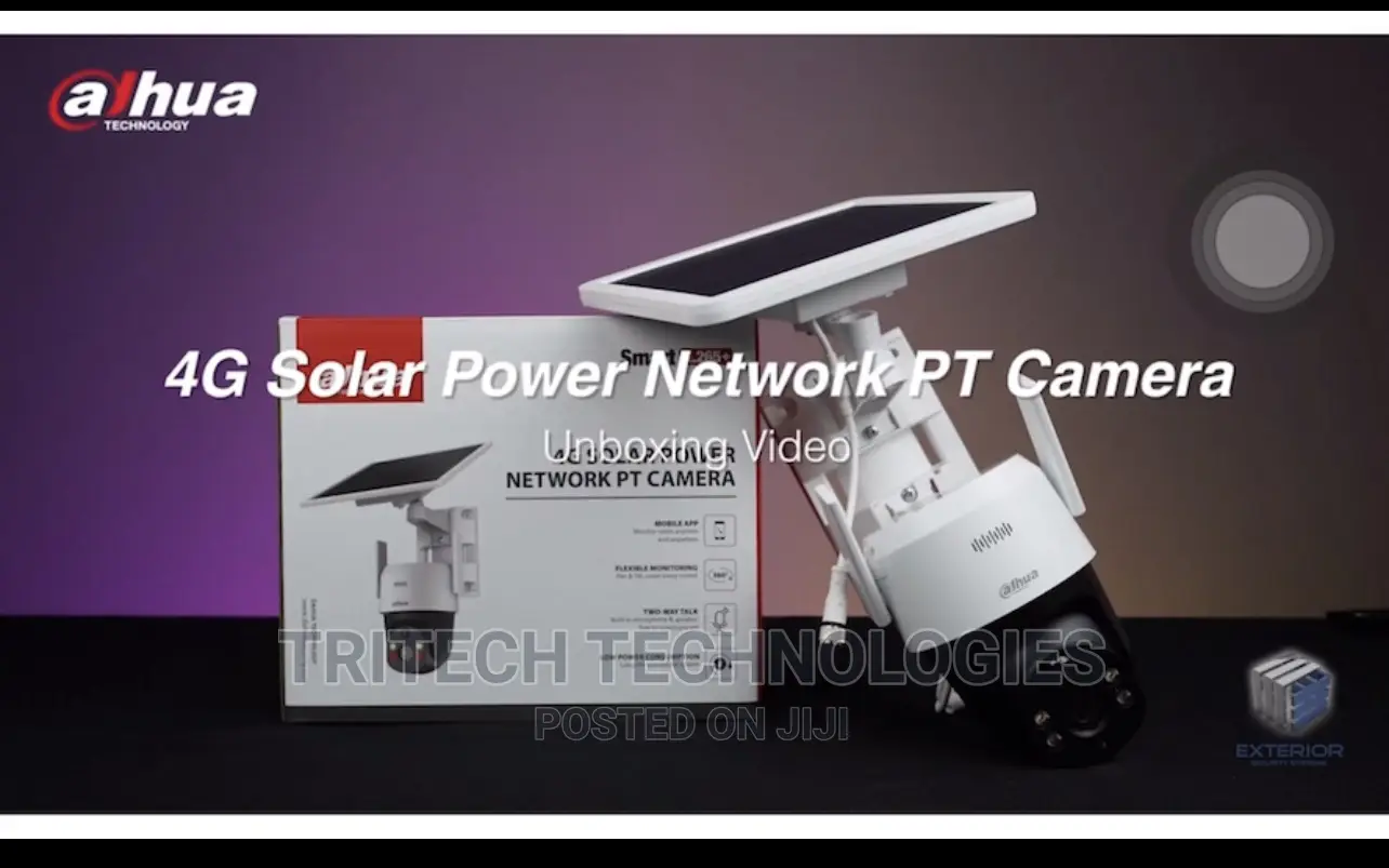 DAHUA 4MP 4G Solar Power Network PTZ Camera in Lapaz - Security ...