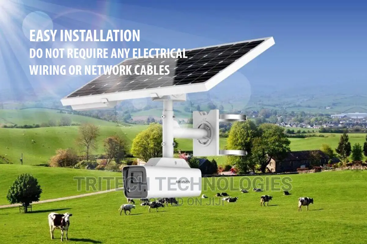 HIKVISION 4MP 4G Solar-powered Security Camera in Lapaz - Solar Energy, Tritech Technologies ...