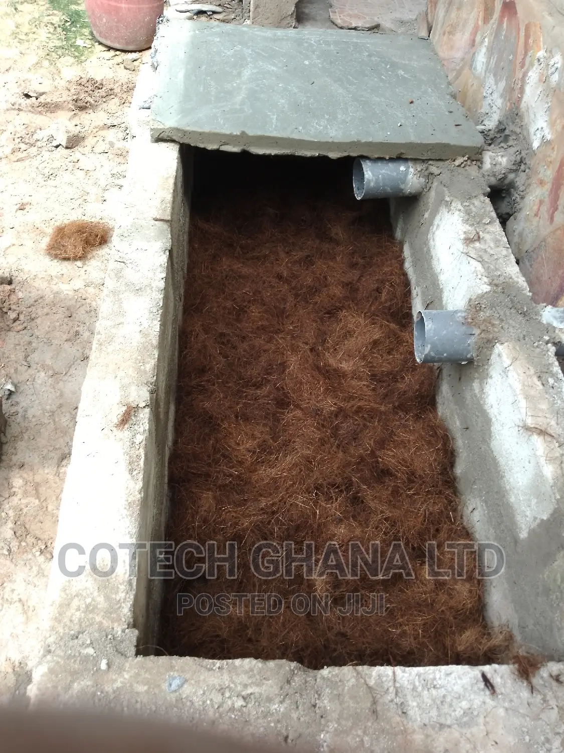 Bio Digester Toilet Facility/Biogas System/ Biofil in Kumasi ...