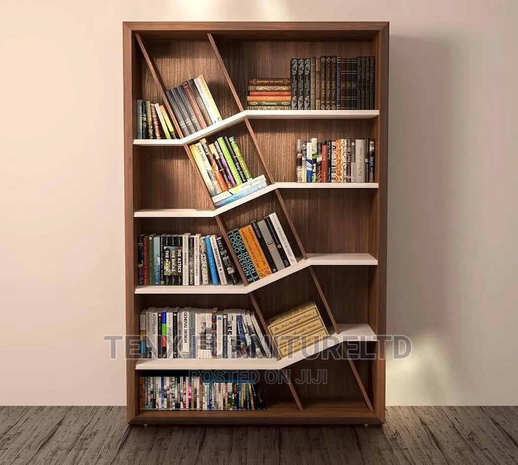 BOOKCASE (Swanky S-Style Design) in Accra Metropolitan - Furniture, Tenx Furnitureltd | Jiji.com.gh