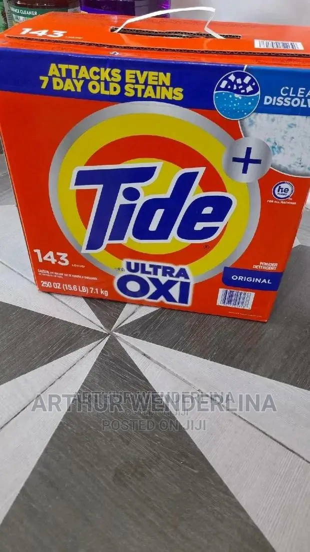 Tide Ultra Oxi Powder Laundry Detergent Original.Usa Made in Spintex ...
