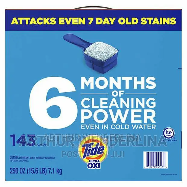 Tide Ultra Oxi Powder Laundry Detergent Original.Usa Made in Spintex ...