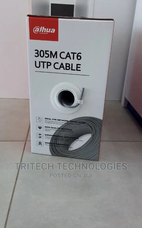 Dahua Cat6 Utp Cable Pure Copper White 305m DH-PFM920I-6UN-C in Lapaz ...