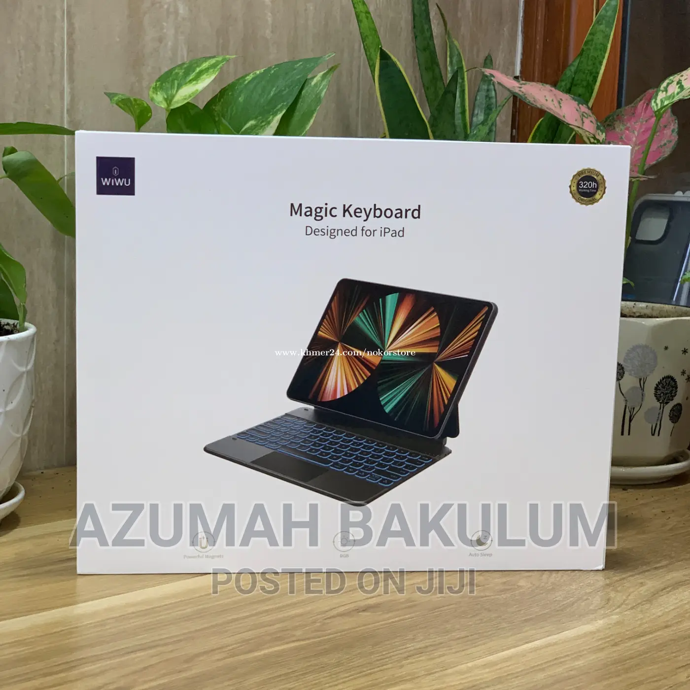 iPad Pro 12.9 Wiwu Magic Keyboard Case(3rd Gen/4thgen/5thgen in Circle ...