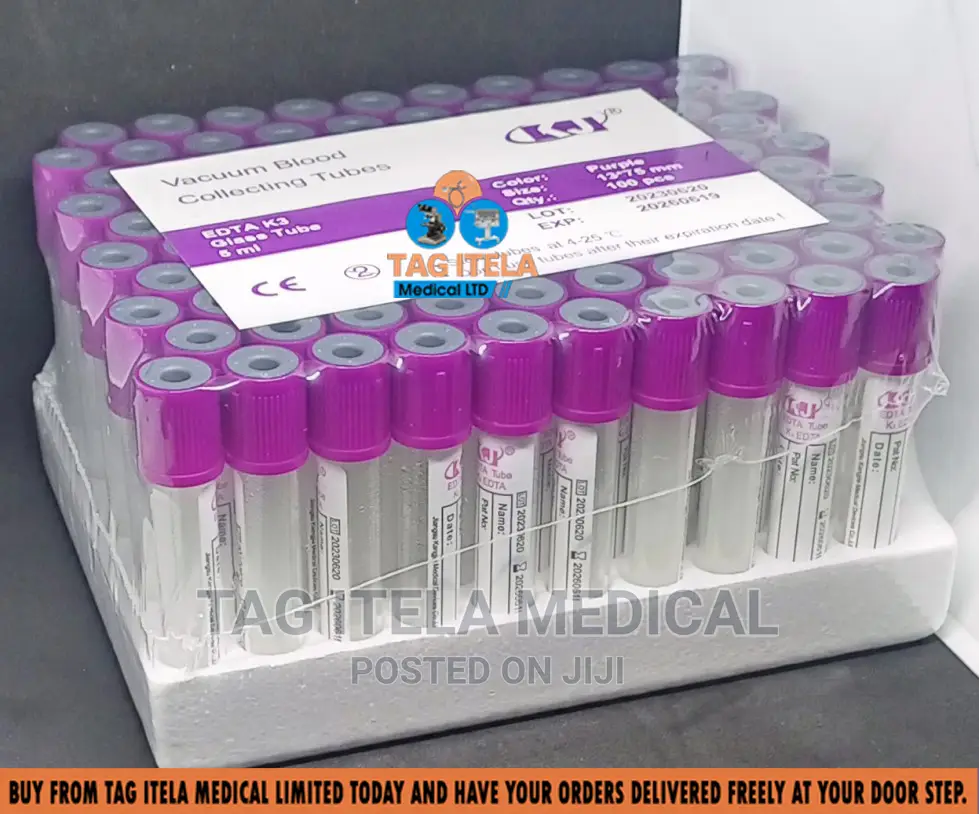 Edta Tube (Purple) in Accra Metropolitan - Medical Equipment & Supplies ...
