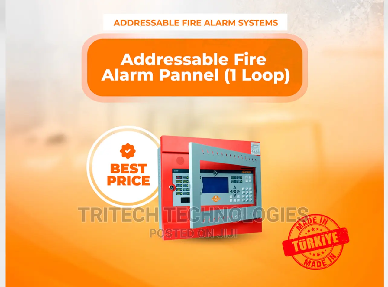Alfamax Addressable Fire Alarm Pannel (1 Loop And 4 Loops) in Lapaz ...