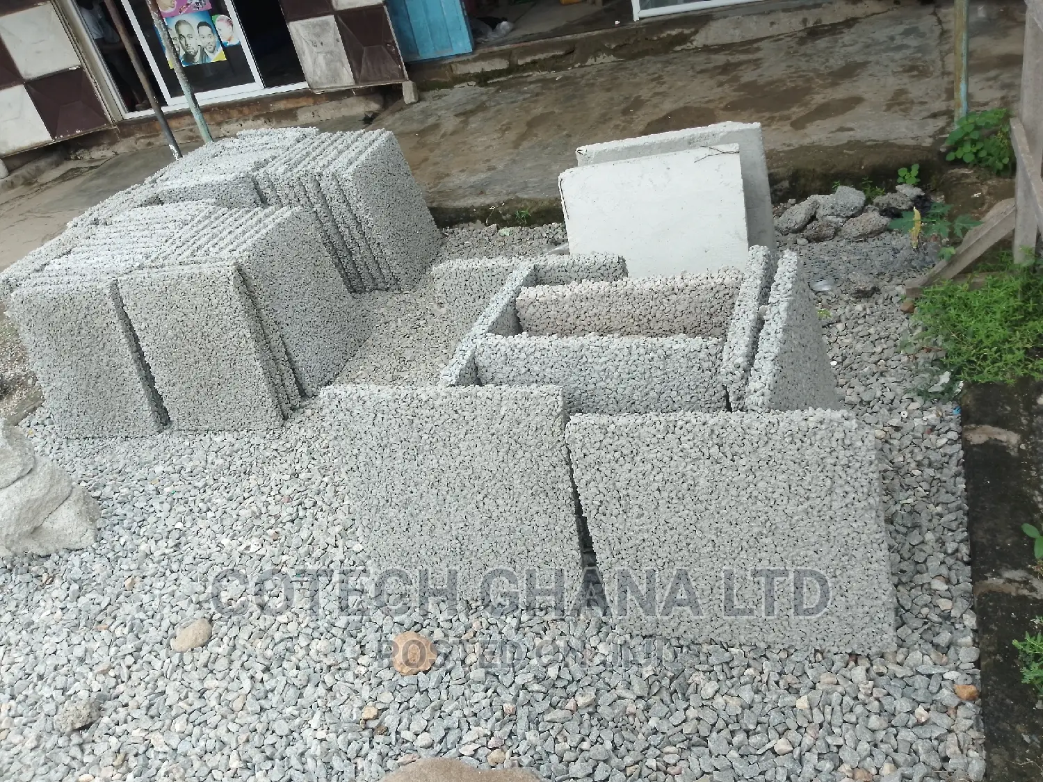 Bio Digester Slabs Complete With Treated Coconut Fiber in Accra ...