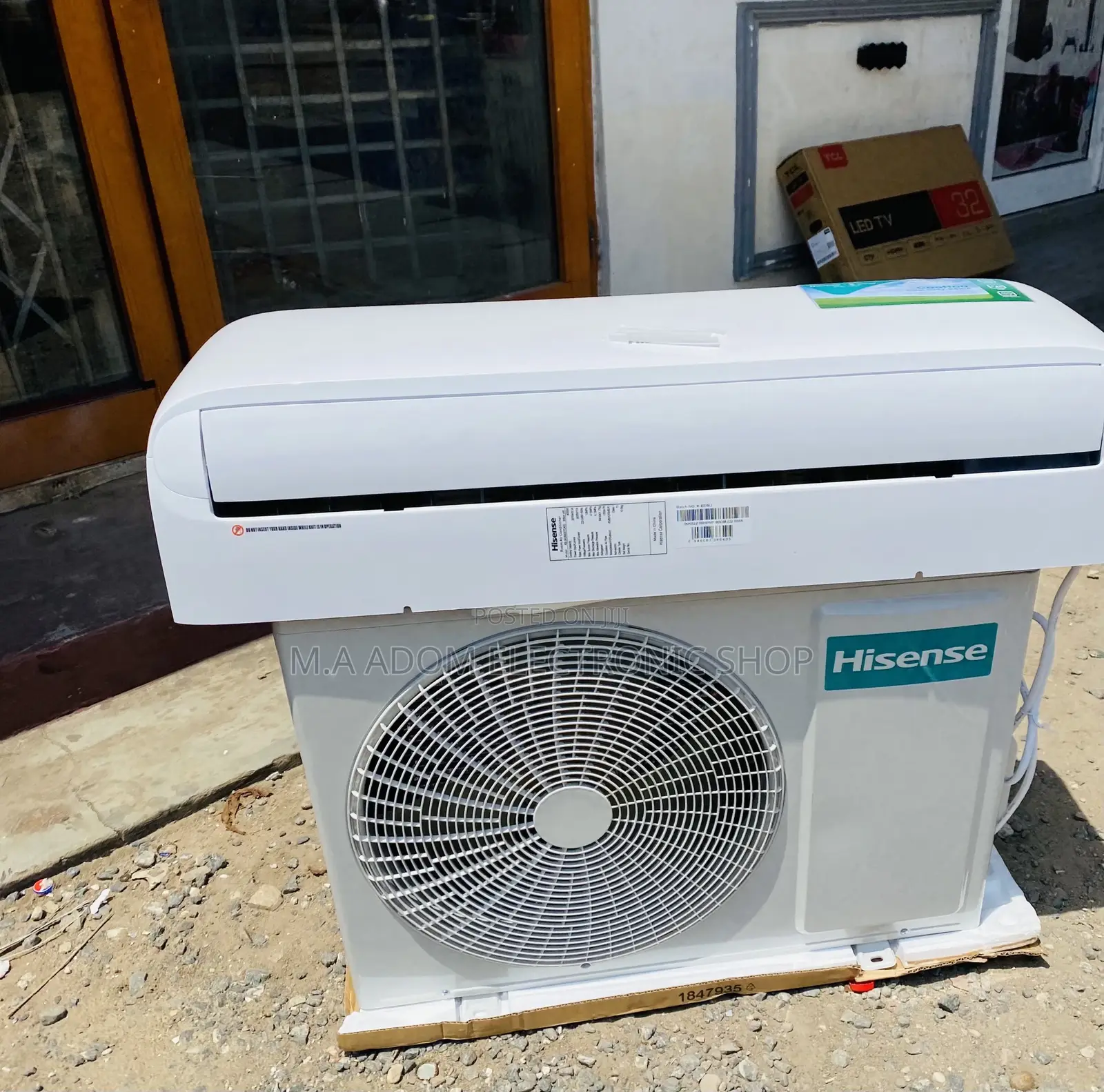Original Hisence 2.5hp R410 Split Type Air Conditioner in Adabraka ...