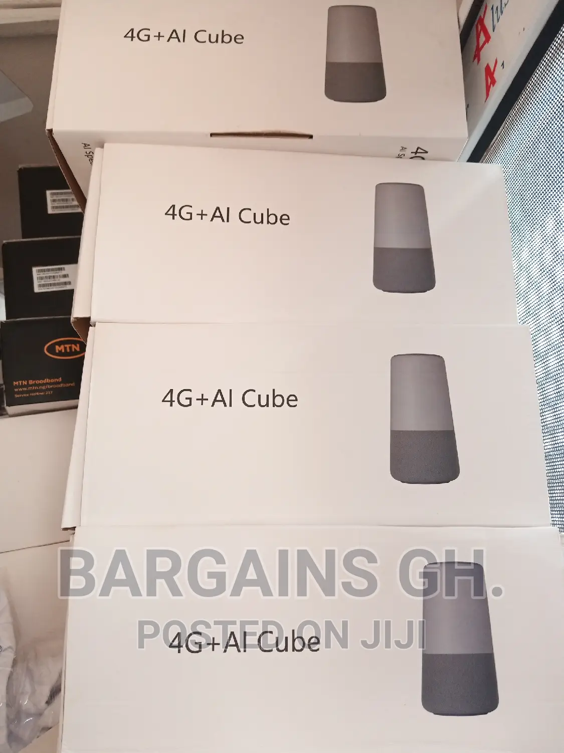 Huawei AI Cube 4G Universal Router With Alexa Smart Speaker in Circle ...