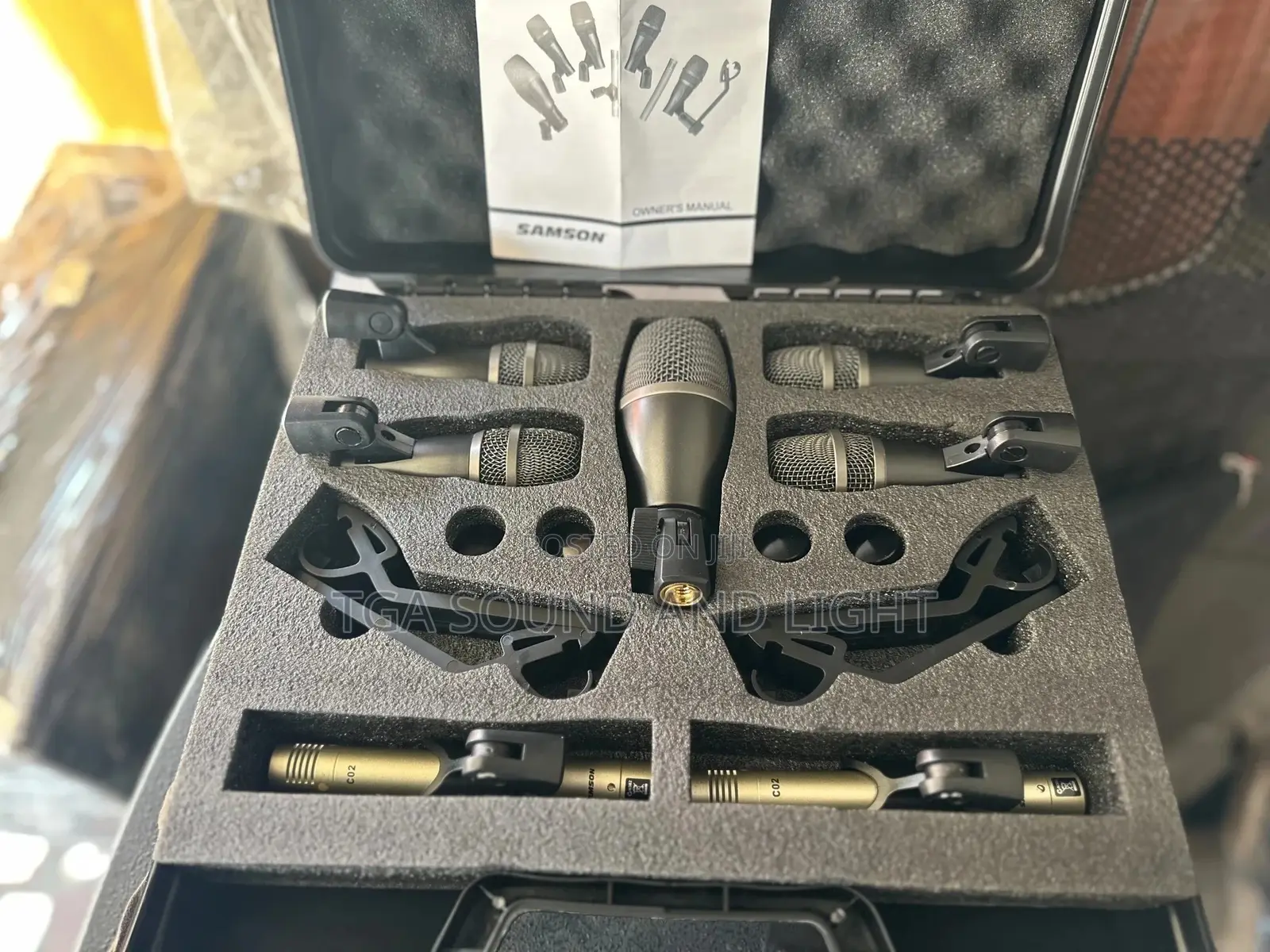 Samson Drum Microphone Set (7 Set) in Accra Metropolitan - Audio ...