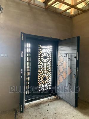 Main Entrance Top Burglarproof Security Door+Trap Net in Achimota ...