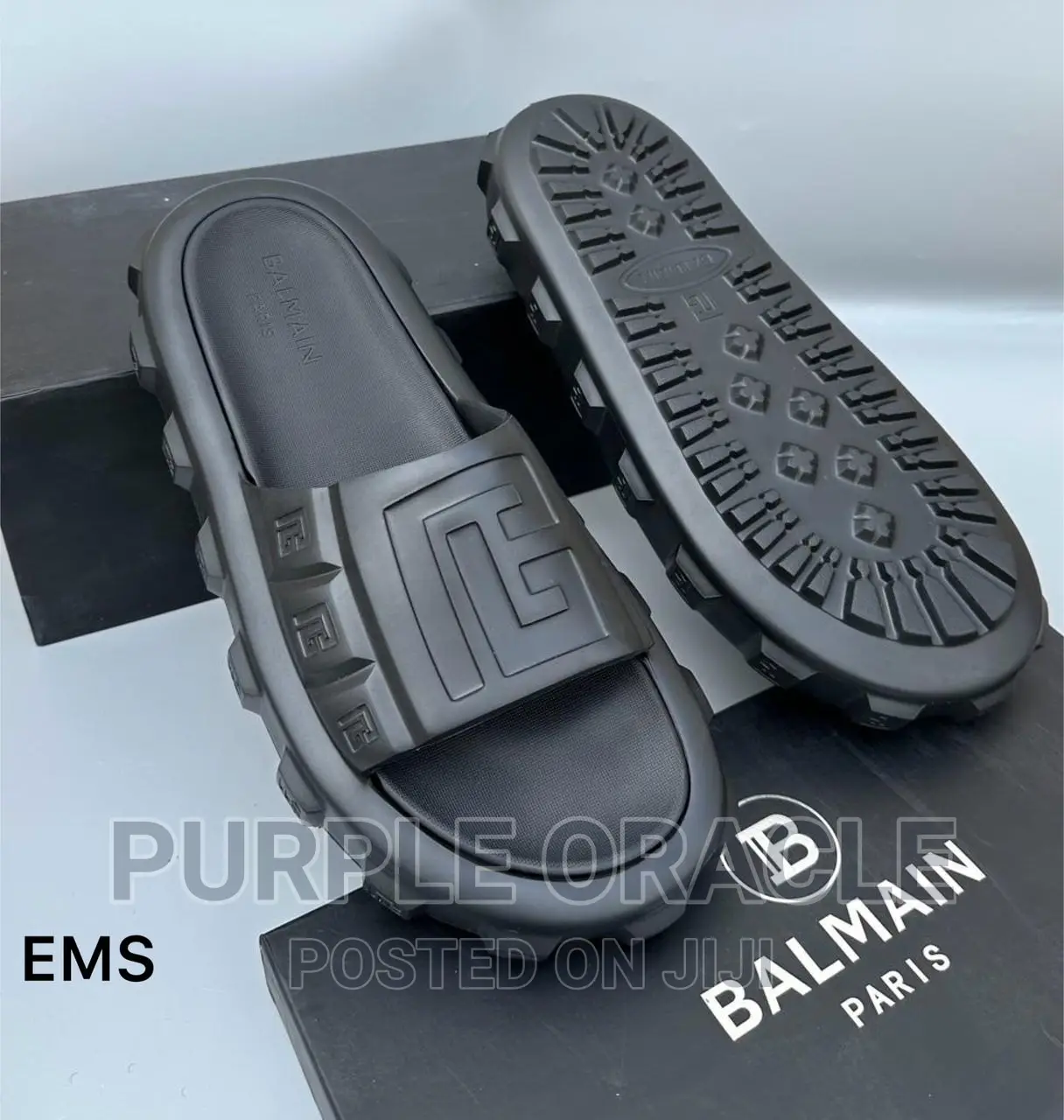 The Ultimate Balmain Slippers in Accra Metropolitan - Shoes, Purple ...