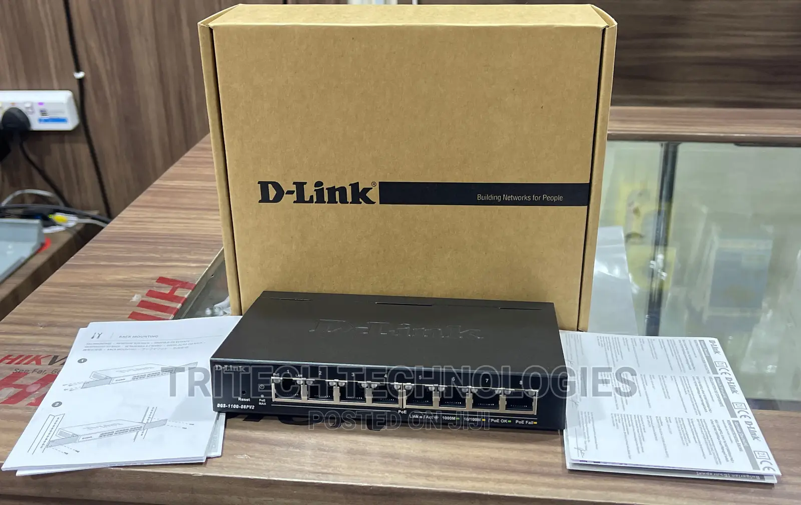 D-Link 8port Gigabit Poe Smart Managed Switch DGS-1100-08pv2 in Lapaz ...