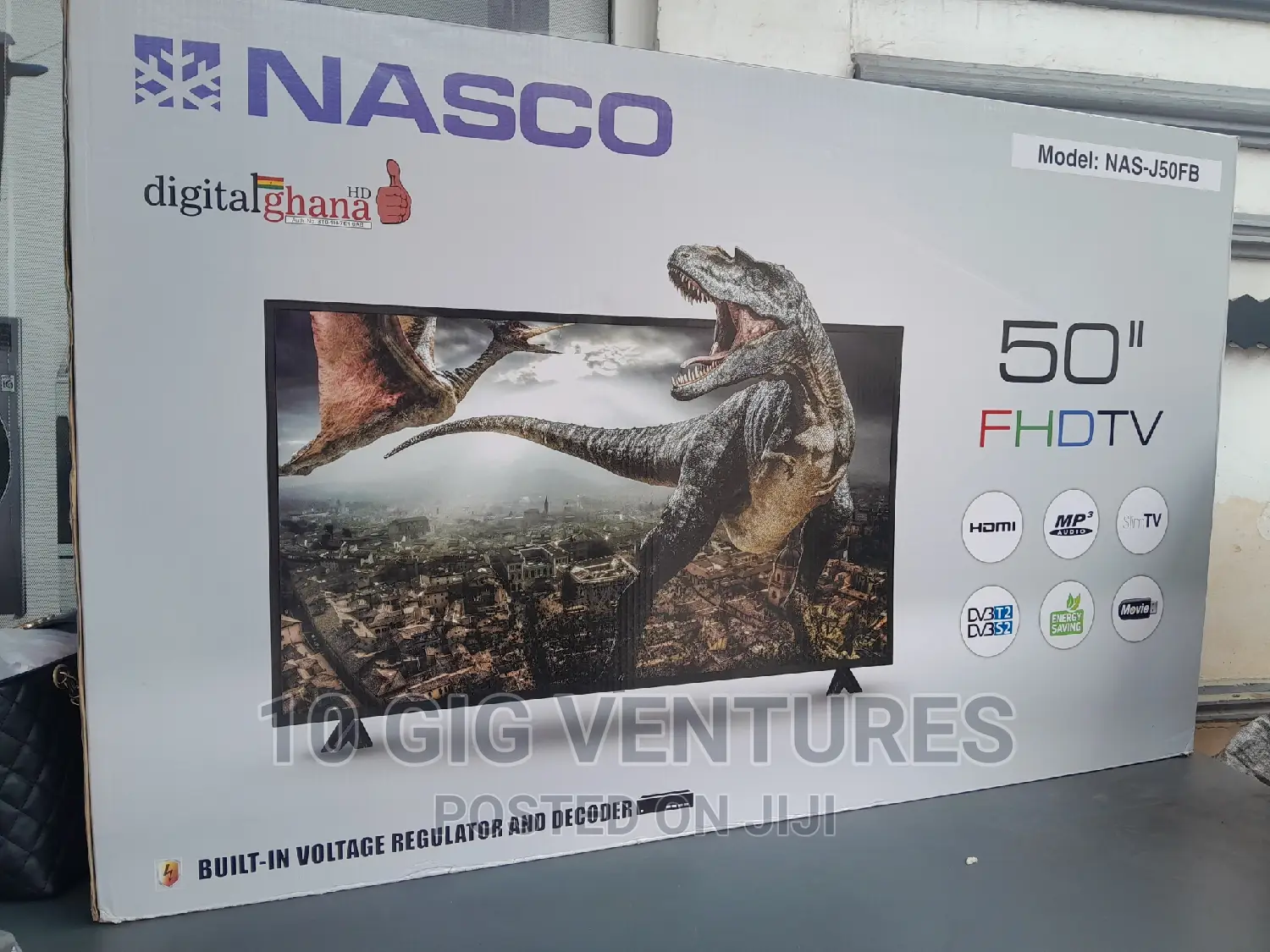 Nasco 50′′ LED FHD Digital Satellite TV in Adabraka - TV & DVD Equipment, Ten Gig Ventures ...