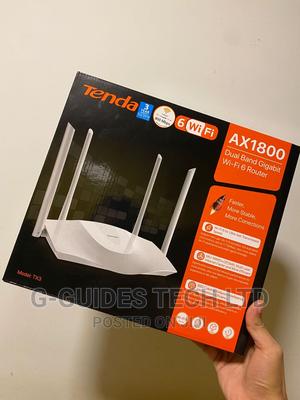 TENDA AX1800 Dual Band Gigabit Wi-Fi 6 Router in Madina - Networking ...