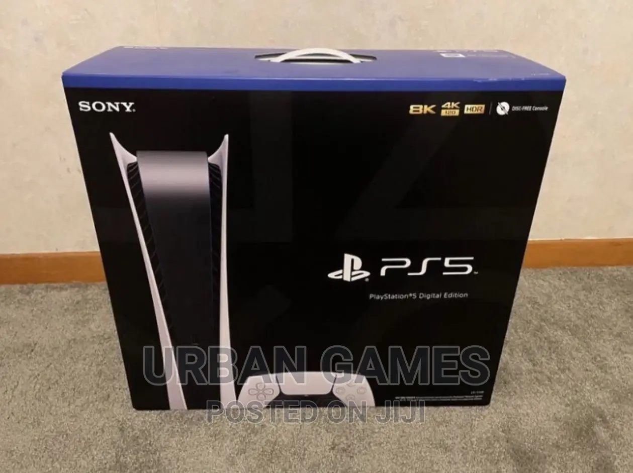 Ps5 Digital + Extra Controller Sealed Uk in Spintex - Video Game ...