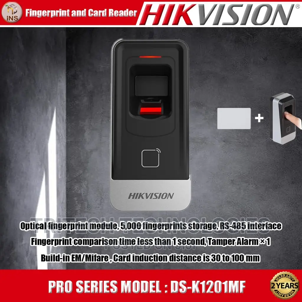 Hikvision Fingerprint Reader Ds-K1201amf in Lapaz - Security ...