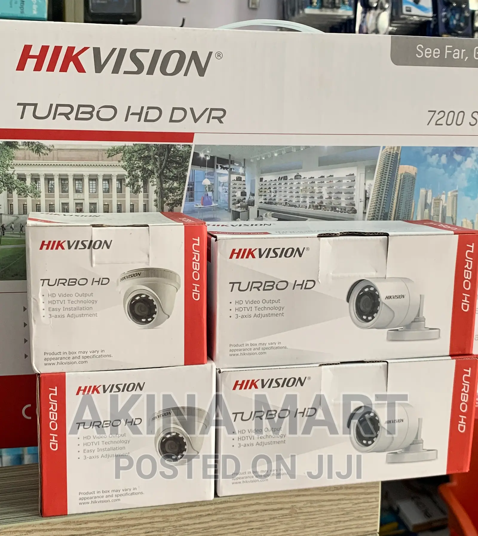 Hikvision 4channel Camera Kit 1080 Resolution 2mp in Darkuman ...