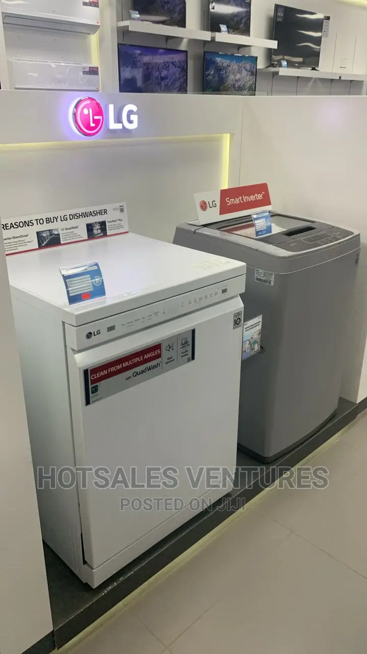 LG 14 Place Quadwash Dishwasher Easyrack White DFB512FW in Accra ...