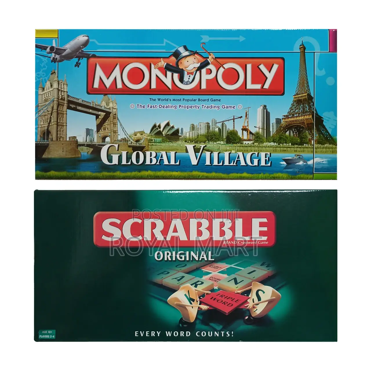 Monopoly + Scrabble Board Game in Accra Metropolitan - Books & Table ...