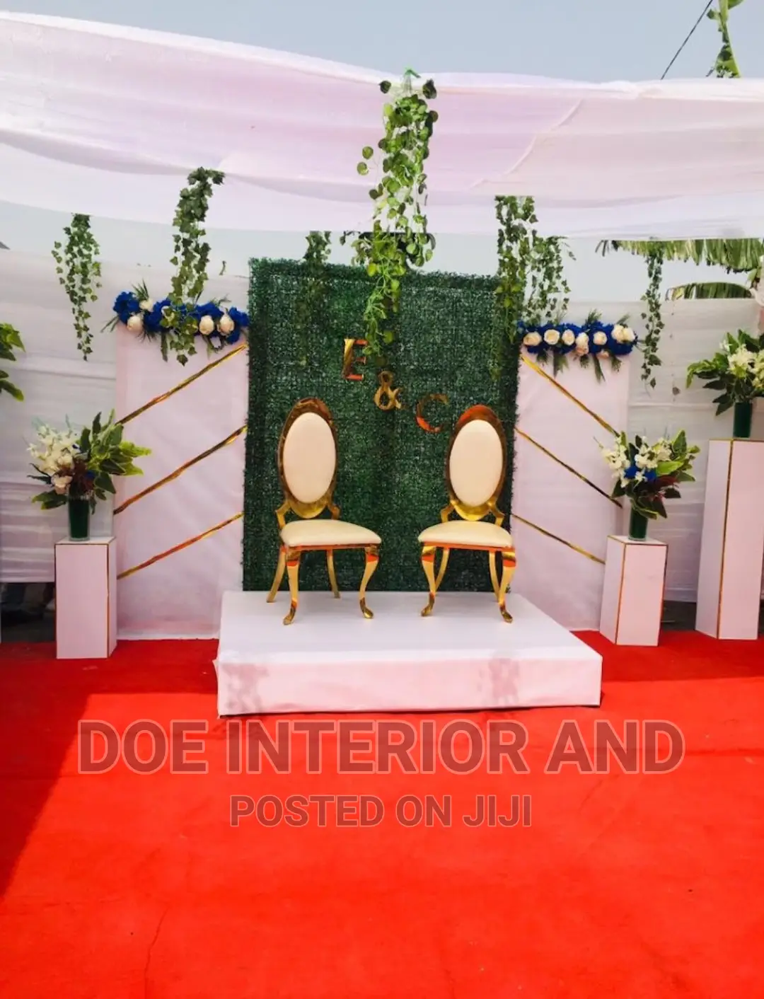 Engagement Backdrop in Tema Metropolitan - Wedding Venues & Services ...