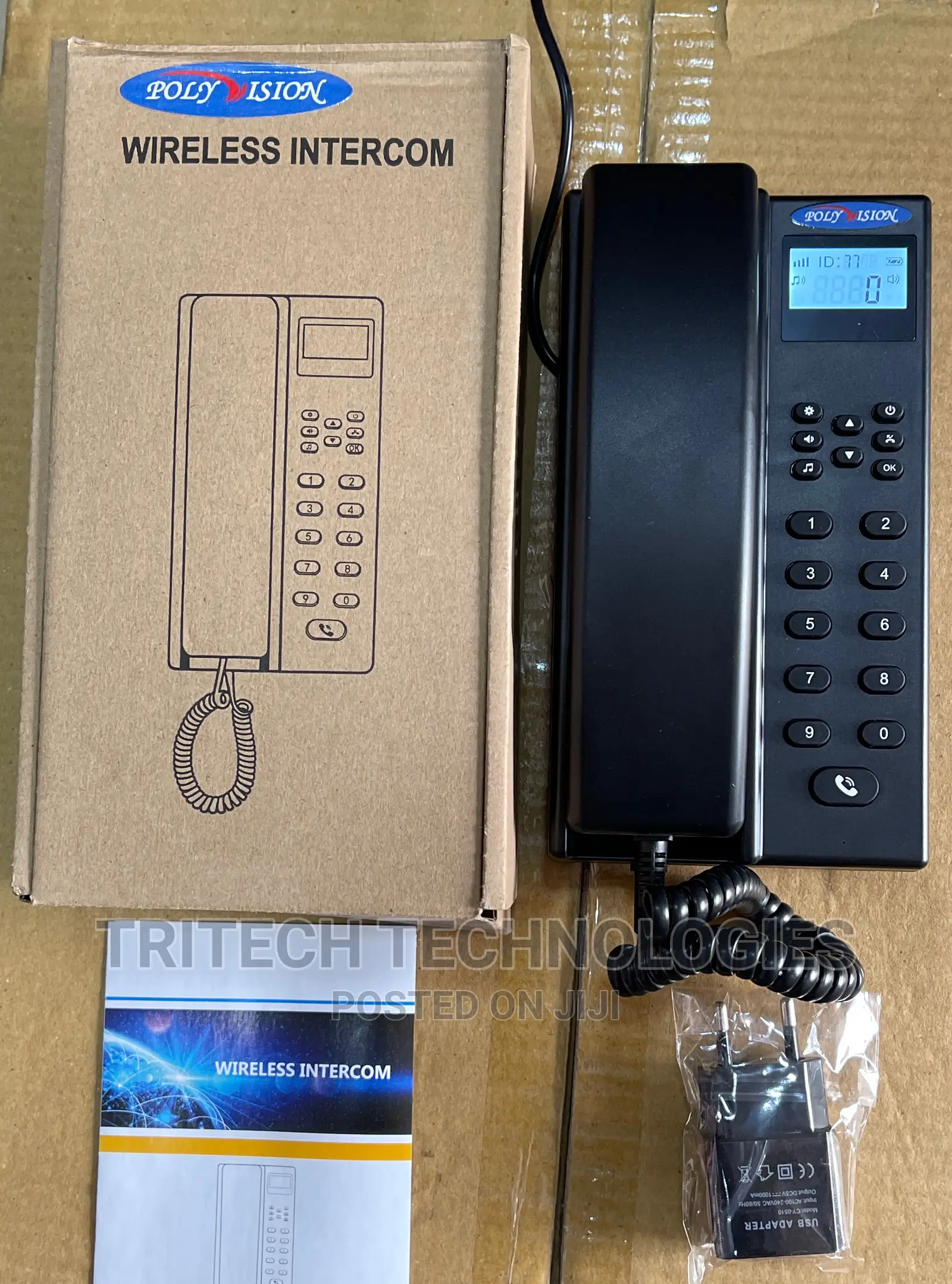 Telephone Wireless Intercom With Screen Display for sale - TRITECH ...