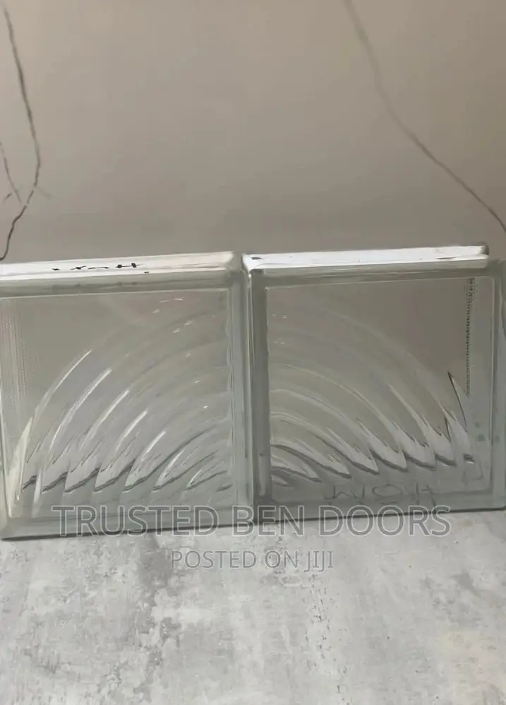 Sturdy Glass Design Blocks [Other Colors+Designs Available] in Accra ...
