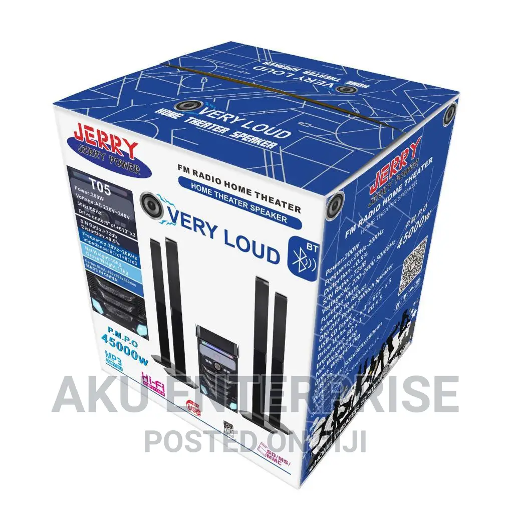 Jerry Power Home Theater System Very Loud in Accra Metropolitan - Audio ...