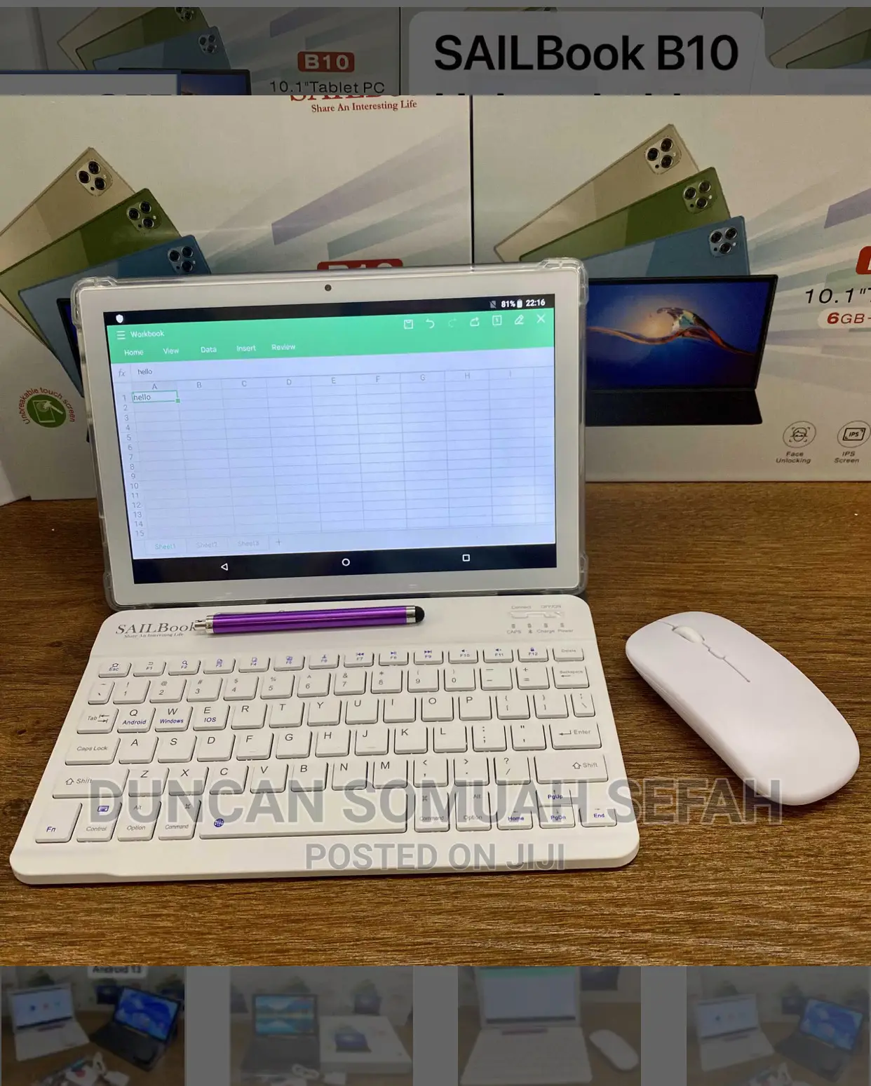 New SAILBook B10 256 GB in Lapaz - Tablets, Duncan Somuah Sefah | Jiji ...