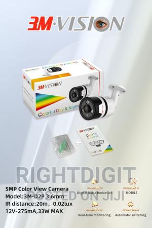 3mvision 5mp Outdoor Cctvcamera Audio Colorful Day and Night in Kumasi ...