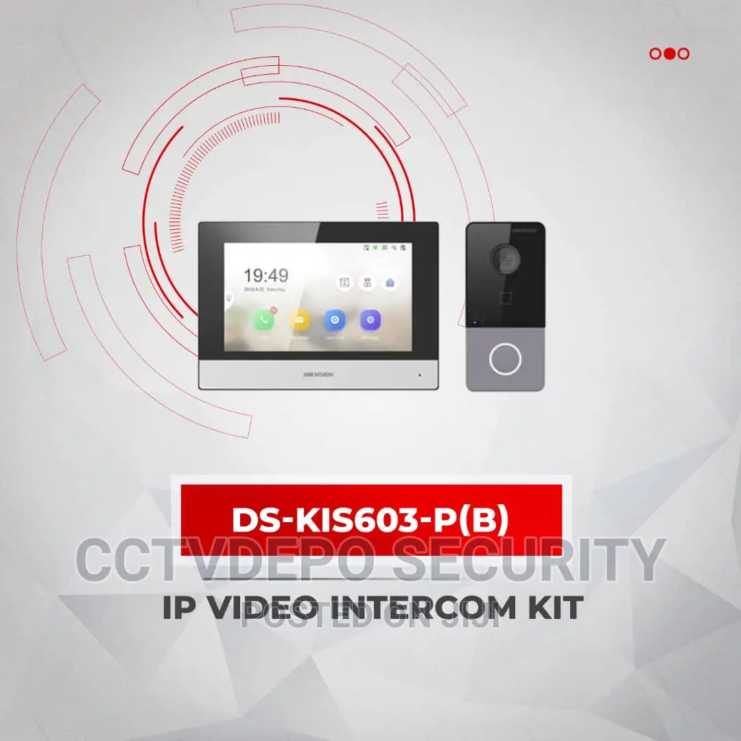 Hikvision IP Video Intercom Kit,Ds-Kis603-P IP in Spintex - Security ...