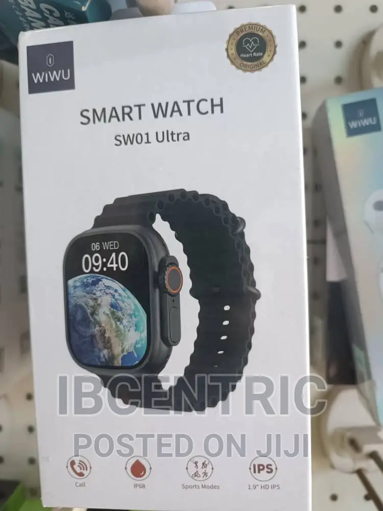 Wiwu SW01 Ultra Smart Watch in Dansoman - Smart Watches & Trackers, Ibrahim Meyaki | Jiji.com.gh