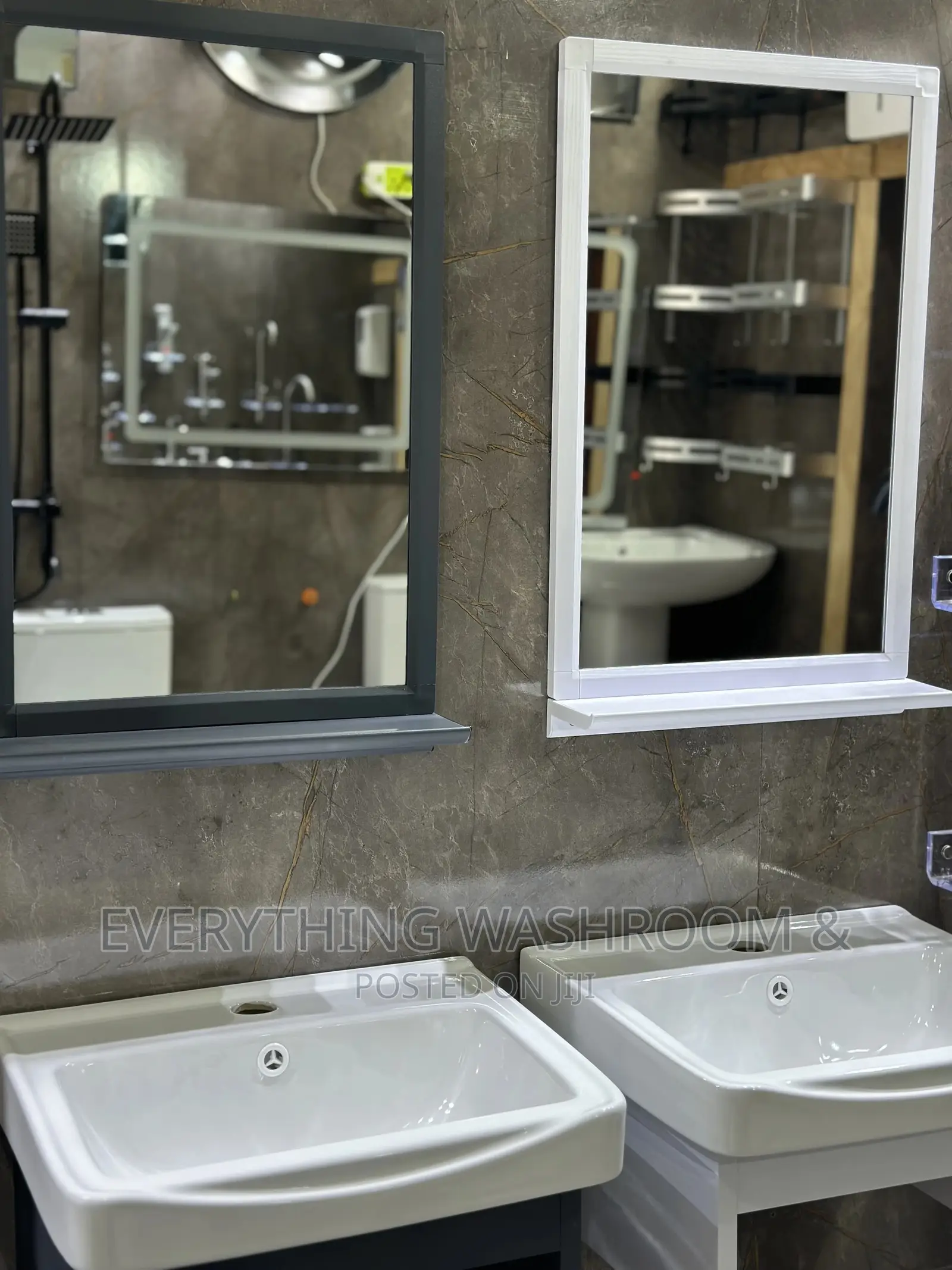 Cabinet Basin Mirror_wall Hung Basin Complete Set in Accra Metropolitan ...