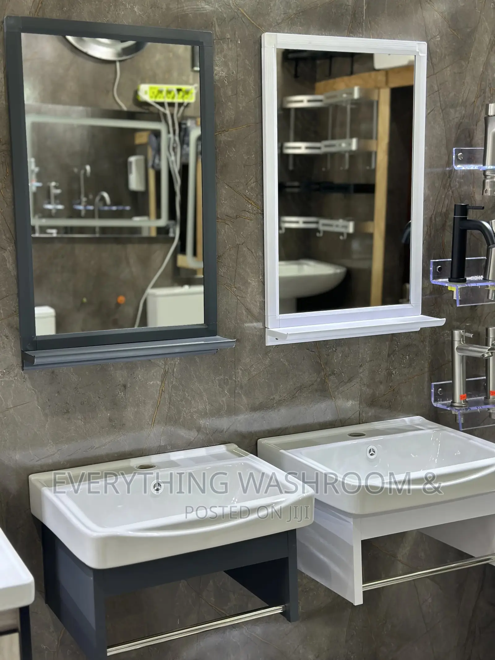Cabinet Basin Mirror_wall Hung Basin Complete Set in Accra Metropolitan ...